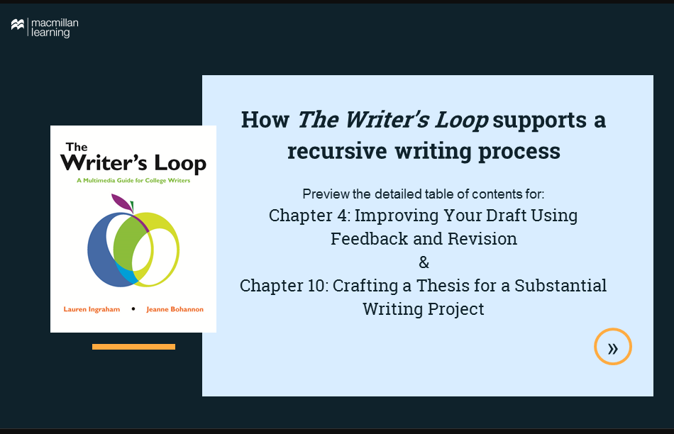 Focus On Recursive Writing | Macmillan Learning US